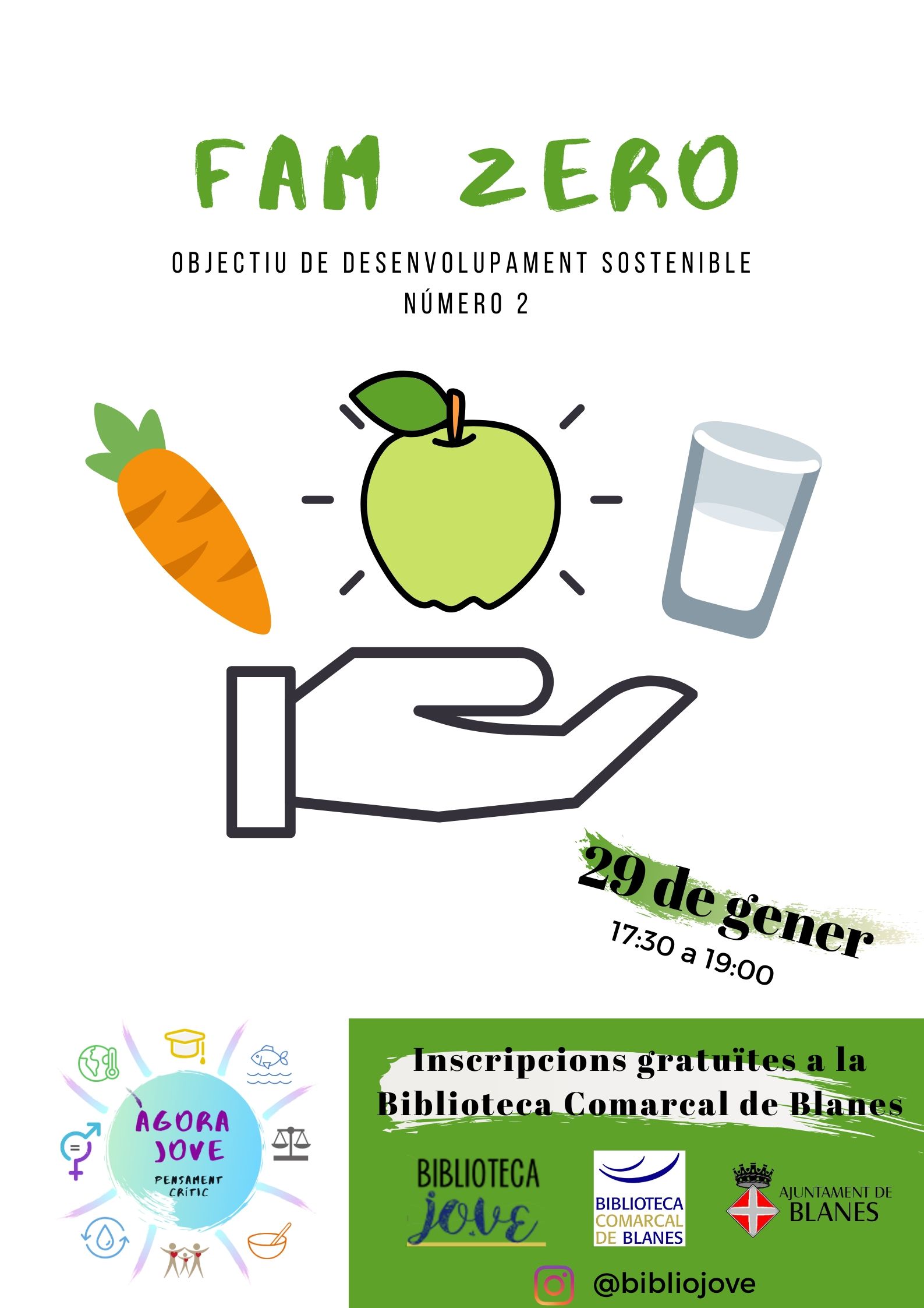 ÀGORA JOVE: Propera sessió: Fam Zero - Sala Jove